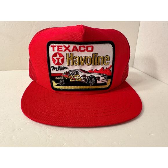 Nascar | Accessories | 98s Davey Allison 28 Texaco Havoline Snapback ...